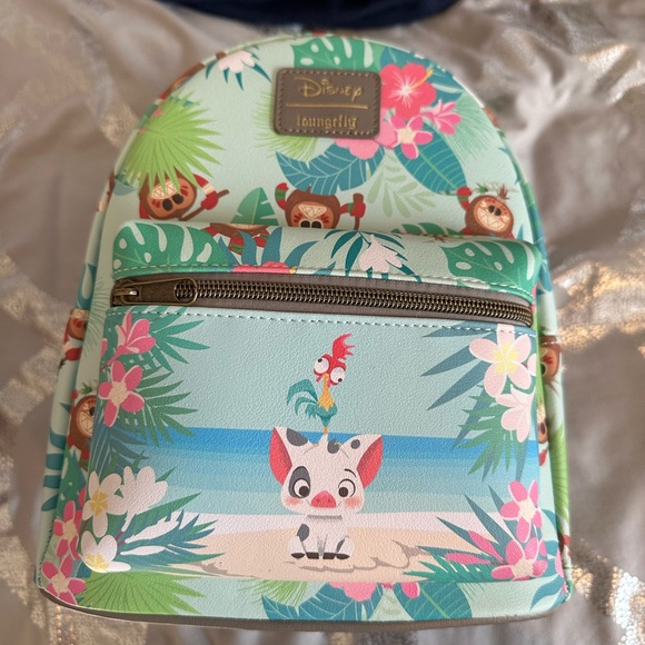 Loungefly | Bags | Disney Loungefly Pua And Hei Hei Mini Backpack ...